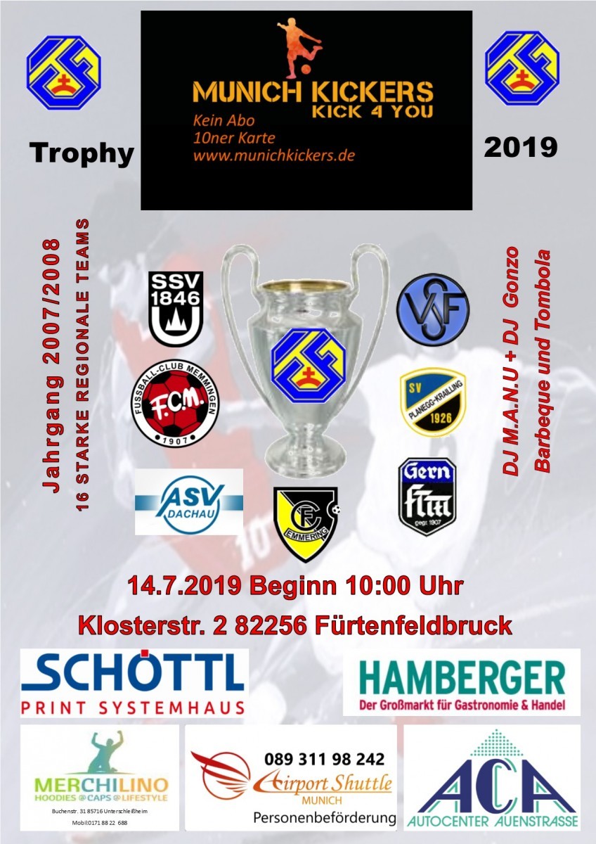 Jubiläumsturnier 100 Jahre SCF